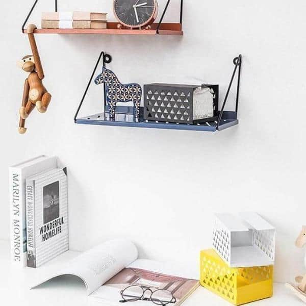 Industrial | Black Metal & Wire | Shields Shelf | Enjoy Gorgeous Deals ...