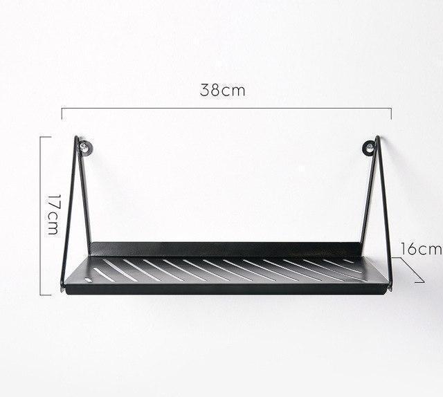 Industrial | Black Metal & Wire | Shields Shelf | Enjoy Gorgeous Deals ...