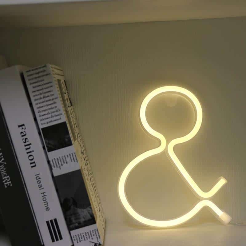 Supernova Alphabet Neon Lamp | Flash Sale | Rosseta HOME™